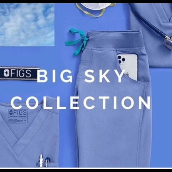 Figs | Other | Figs Big Sky Scrub Set Medium Limited Edition | Poshmark